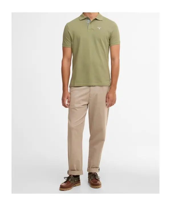 Barbour Logo Embroidered Polo Shirt