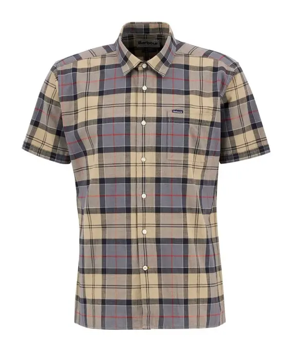 Barbour Plaid Short-sleeved Shirt