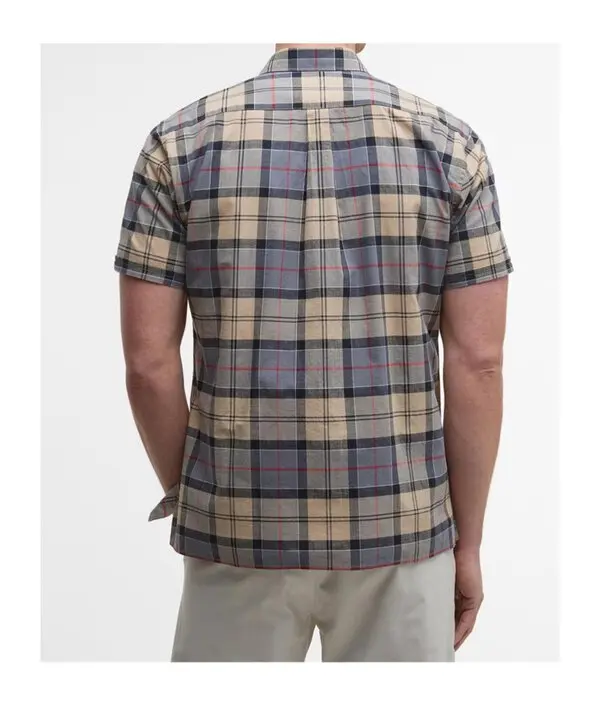 Barbour Plaid Short-sleeved Shirt