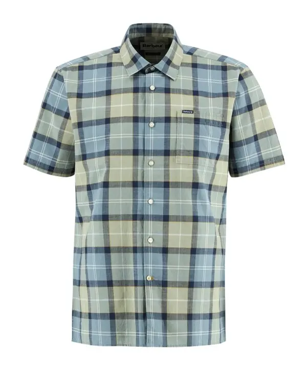 Barbour Plaid Short-sleeved Shirt