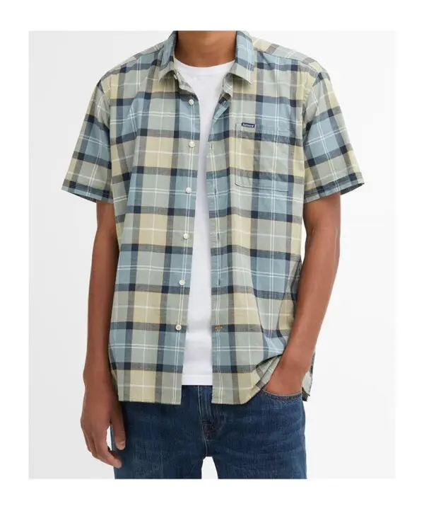 Barbour Plaid Short-sleeved Shirt