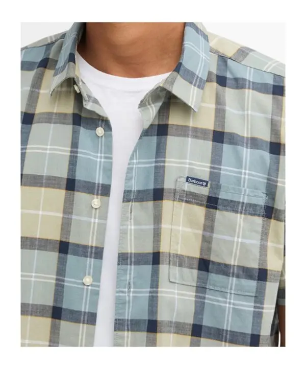 Barbour Plaid Short-sleeved Shirt