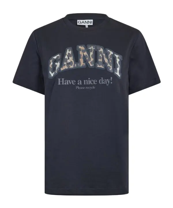 GANNI Graphic T-shirt