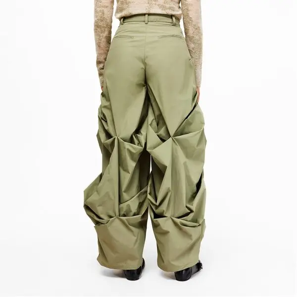 GANNI Ripstop Drpy Parachute Pants