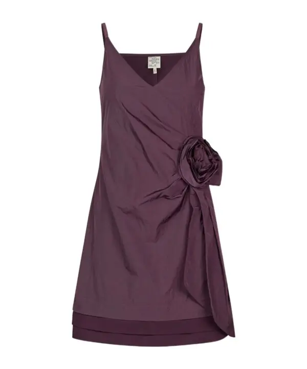 Baum Und Pferdgarten V-neck Embellished Dress