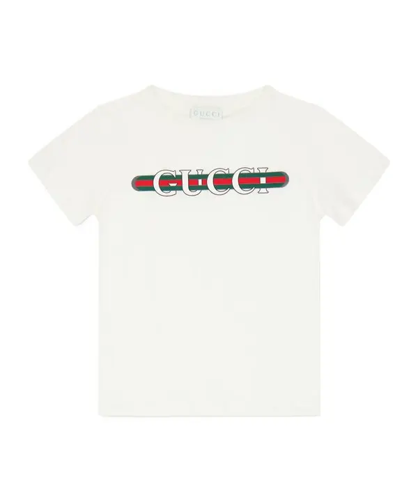 Gucci Logo Crew Neck T-shirt