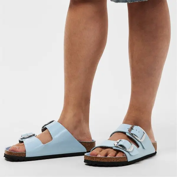 BIRKENSTOCK Adjustable Double Buckle Slippers