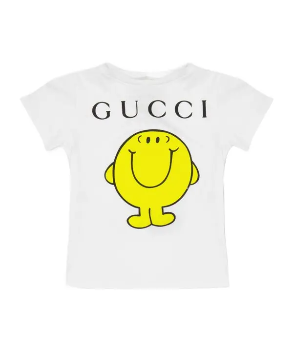 Gucci Logo Crew Neck T-shirt - White