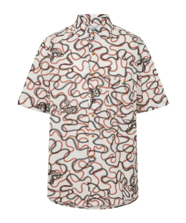 VIVIENNE WESTWOOD Printed Short Sleeve Shirt
