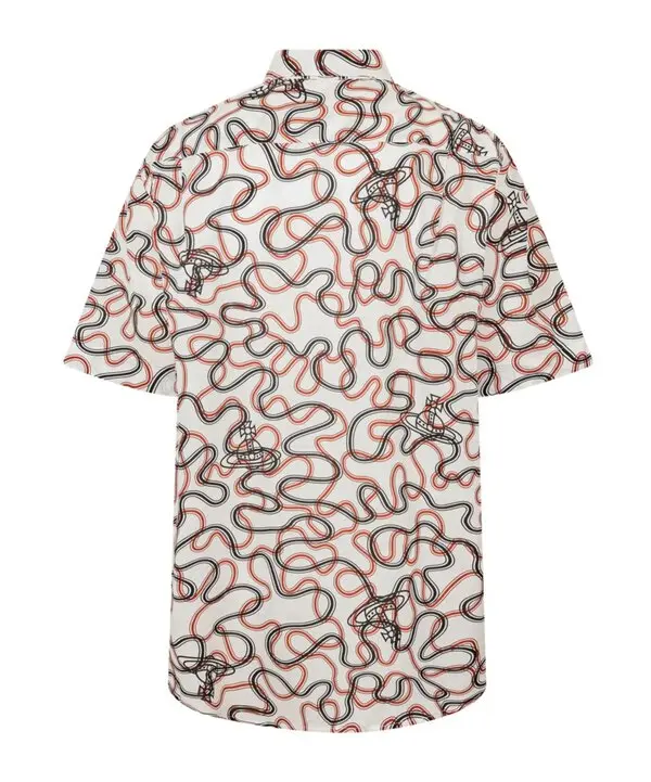 VIVIENNE WESTWOOD Printed Short Sleeve Shirt
