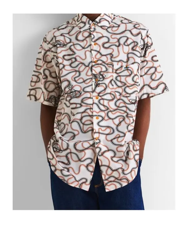 VIVIENNE WESTWOOD Printed Short Sleeve Shirt