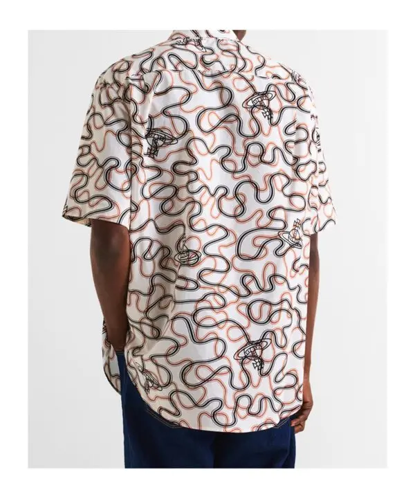 VIVIENNE WESTWOOD Printed Short Sleeve Shirt