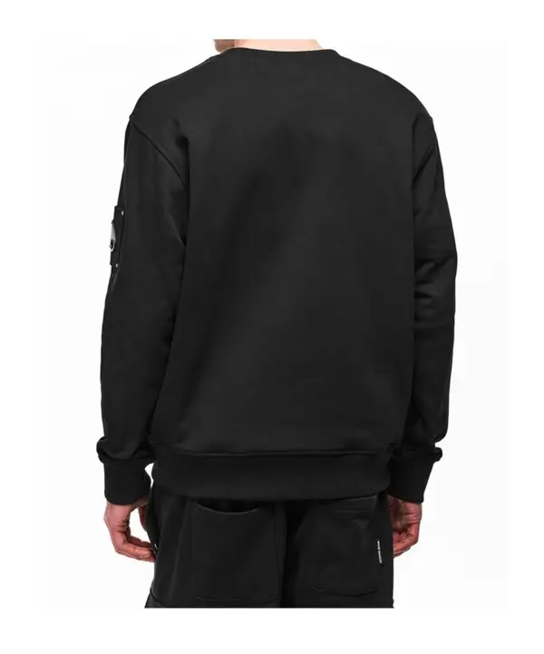 Moose Knuckles Logo Crew Neck Sweatshirt