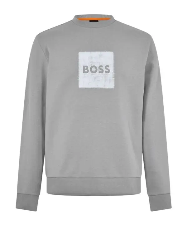 Hugo Boss Spliced Crew Neck Sweatshirt