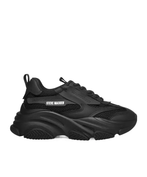 Steve Madden Possession Chunky Trainers - Black