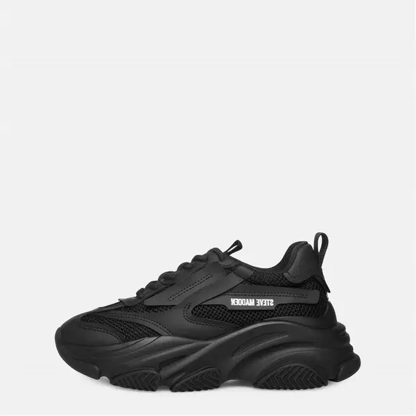 Steve Madden Possession Chunky Trainers - Black