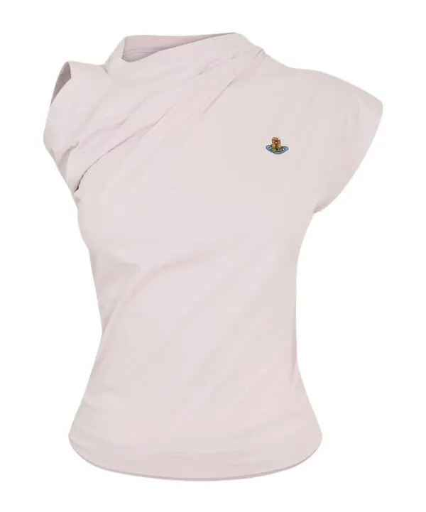 VIVIENNE WESTWOOD Logo Cotton T-shirt - White