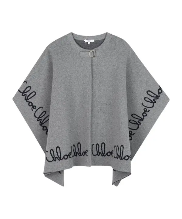 Chloé Logo Jacquard Shawl