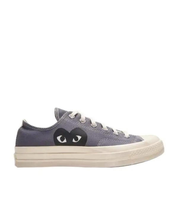 Play Comme Des Garcon Casual Lace-up Sneakers - Nude