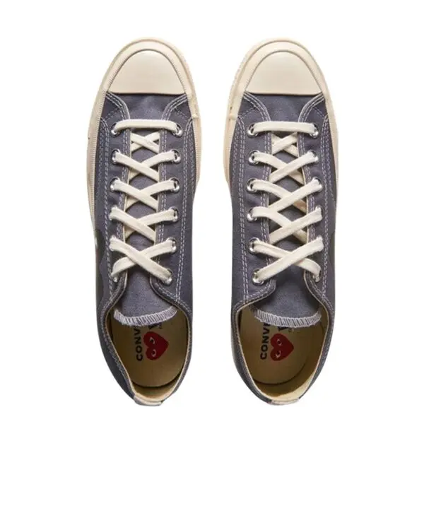 Play Comme Des Garcon Casual Lace-up Sneakers - Nude