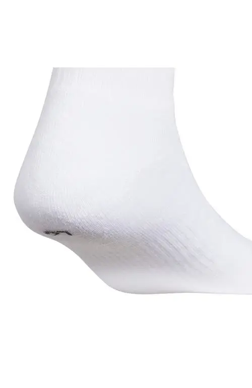 Adidas 6-pack Trefoil Performance Quarter Crew Socks