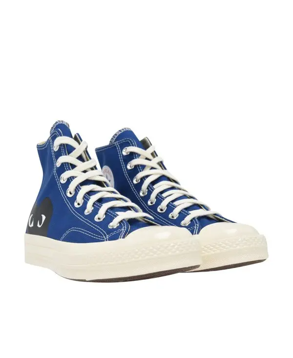 Play Comme Des Garcon Logo High-top Sneakers