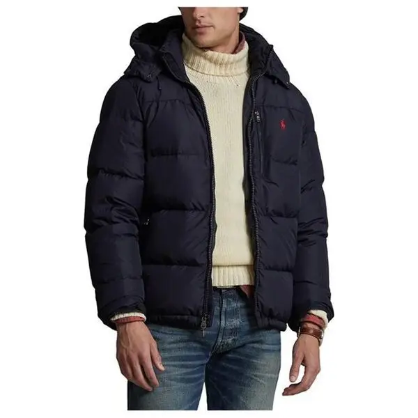 Polo Ralph Lauren Padded Hooded Down Jacket - Black