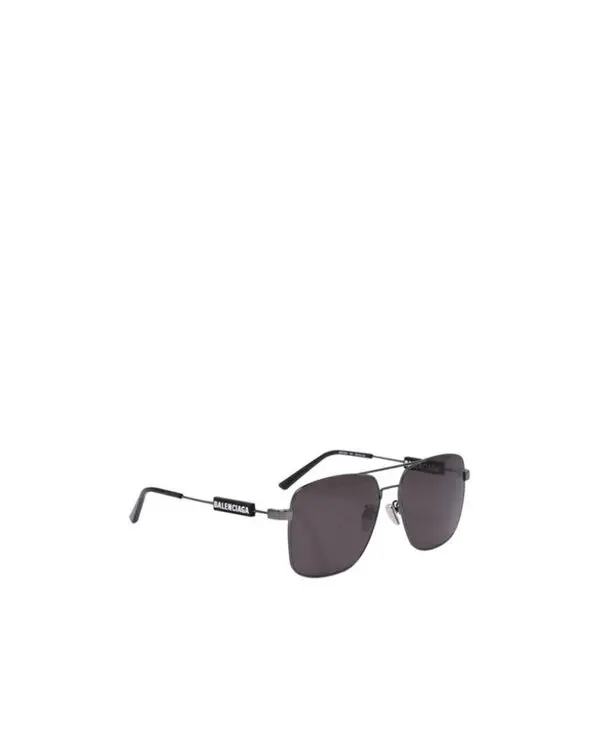 Balenciaga Aviator Sunglasses With Logo Detail