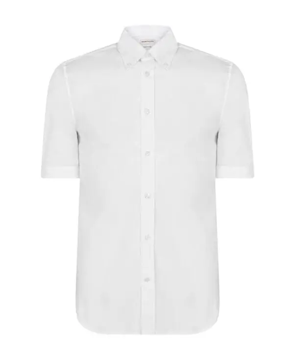 Alexander McQueen Logo Short-sleeved Shirt