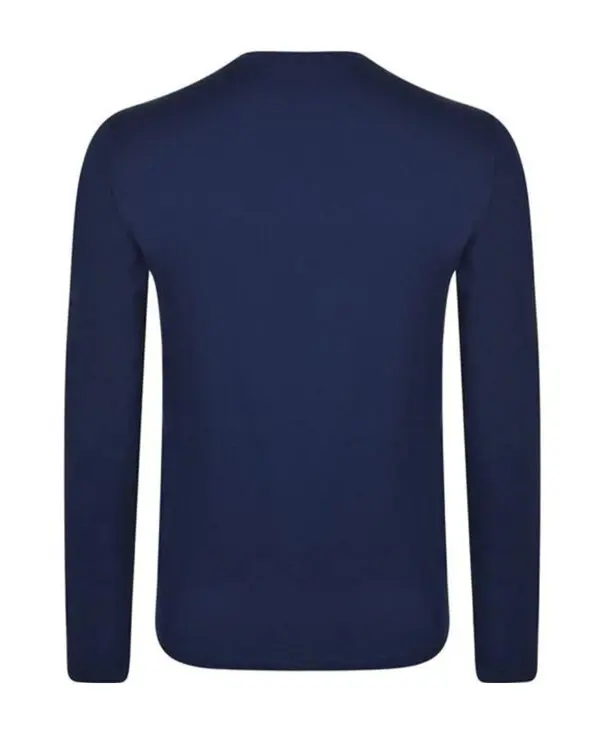 Polo Ralph Lauren Navy Long-sleeved Round-collar T-shirt