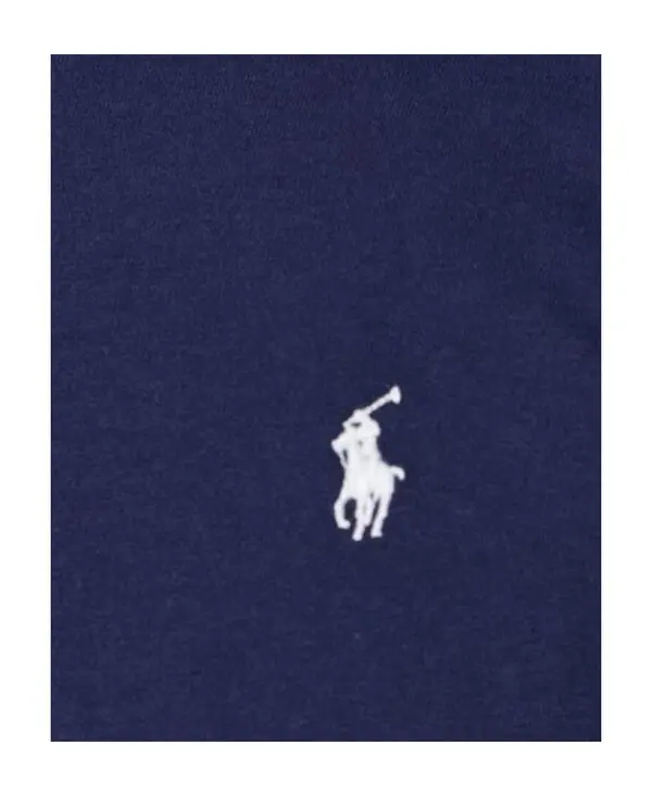 Polo Ralph Lauren Navy Long-sleeved Round-collar T-shirt