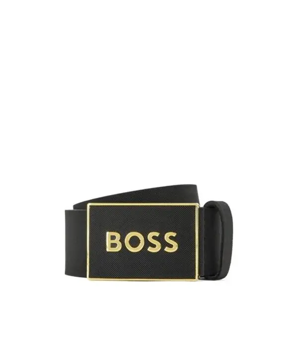 Hugo Boss Logo Belt - Black