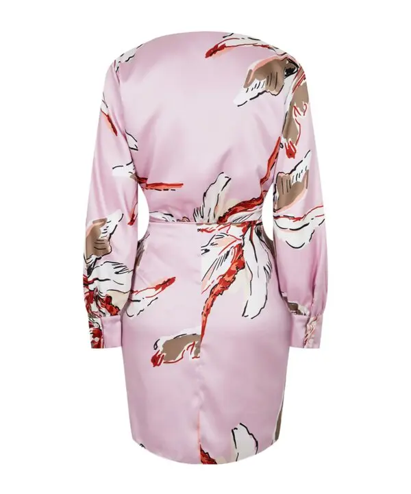 Marella Floral Tie-waist Mini Dress