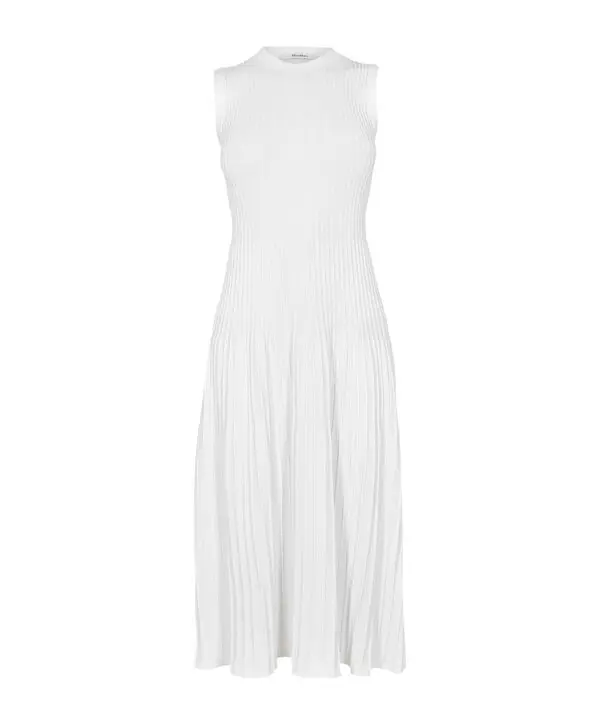 Dolce & Gabbana Sleeveless Ribbed Midi Dress