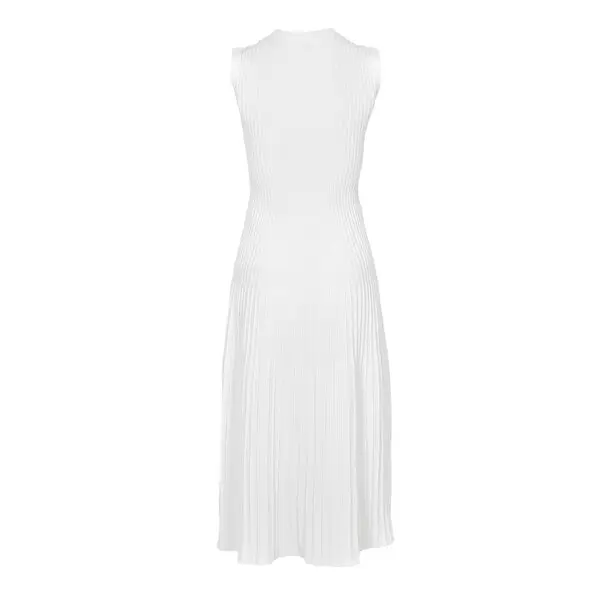 Dolce & Gabbana Sleeveless Ribbed Midi Dress