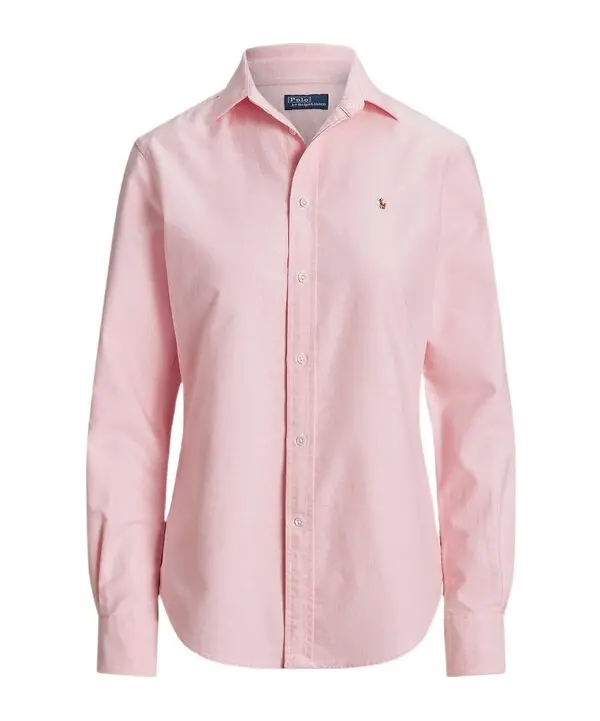 Polo Ralph Lauren Logo Embroidered Long-sleeve Shirt