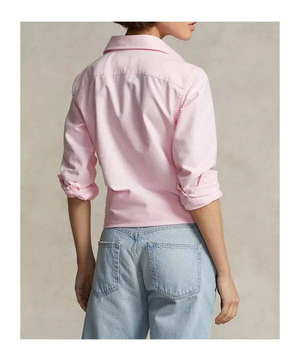 Polo Ralph Lauren Logo Embroidered Long-sleeve Shirt