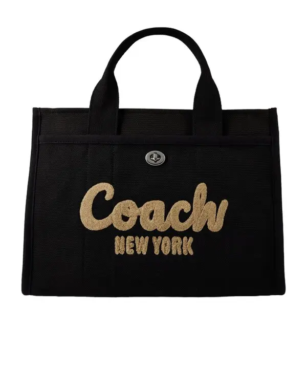 COACH Logo Handbag - Black