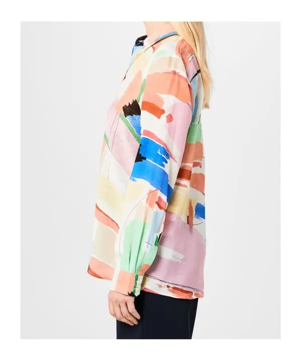 Marella Goccia Abstract Print Blouse