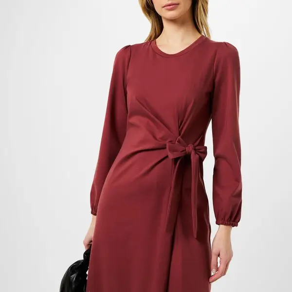 Max Mara Febe Jersey Belted Midi Dress