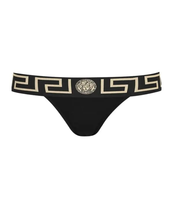 Versace Logo Briefs - Black