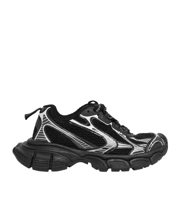 Balenciaga 3xl Low-top Casual Sneakers - Black