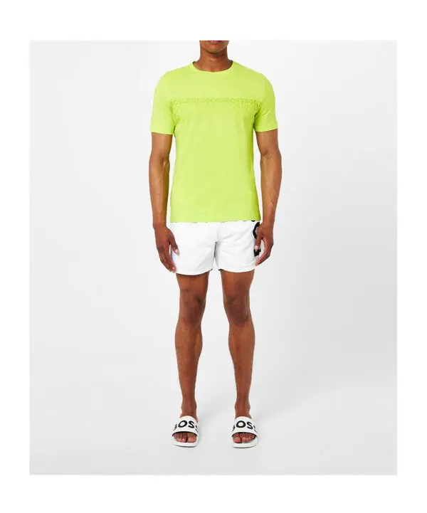 Hugo Boss Quick-drying Shorts With Elastic Waistband And Logo