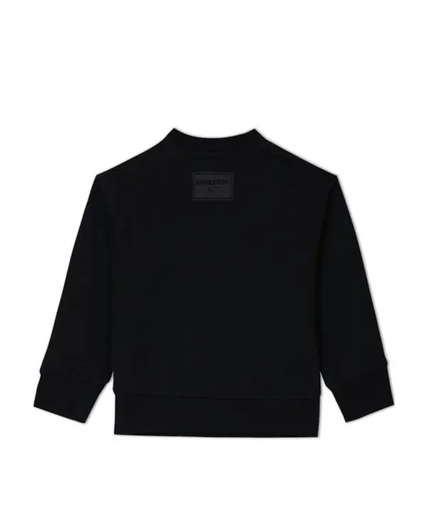 Burberry Cartoon Pattern Round Neck Sweater