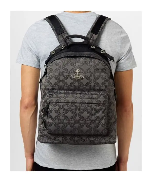 VIVIENNE WESTWOOD Logo Jacquard Backpack