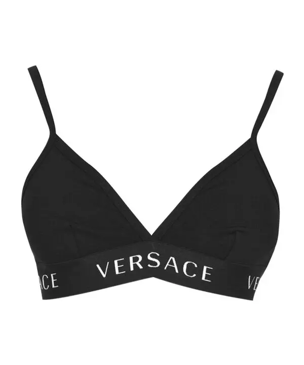 Versace Logo Bra