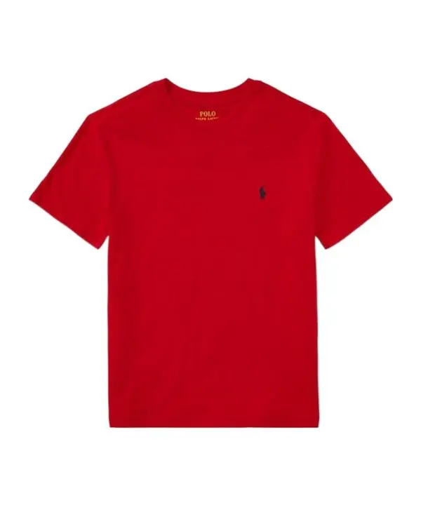 Polo Ralph Lauren Short-sleeved Crewneck T-shirt With Logo - Red