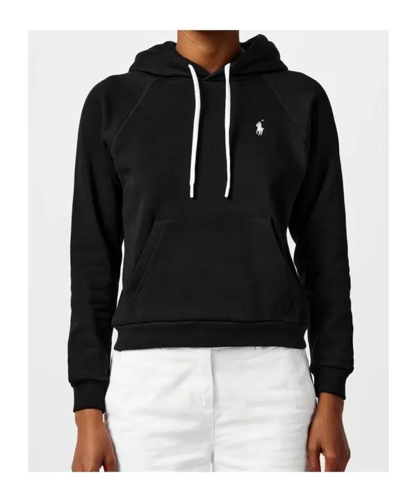 Polo Ralph Lauren Embroidered Pony Hoodie - Black