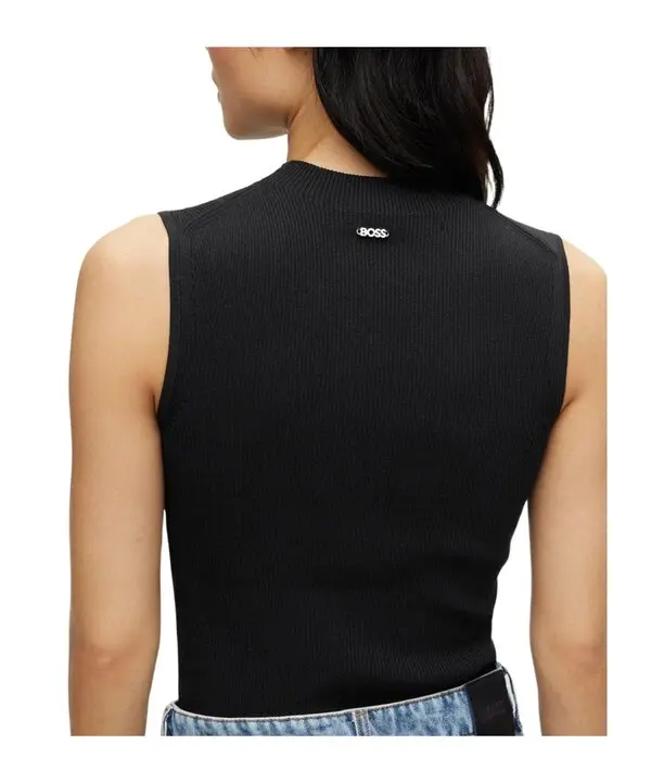 Hugo Boss Sleeveless Knitted Top