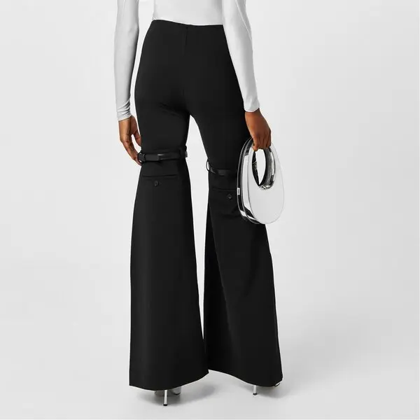 Coperni Flared Trousers With Elastic Waist